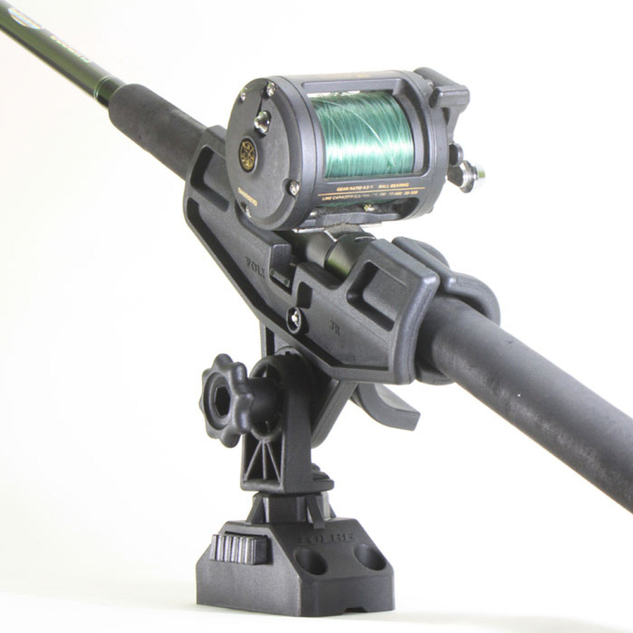 FOLBE ADVANTAGE JR ROD HOLDER - PEDESTAL MOUNT – Fred's Custom Tackle Ltd.