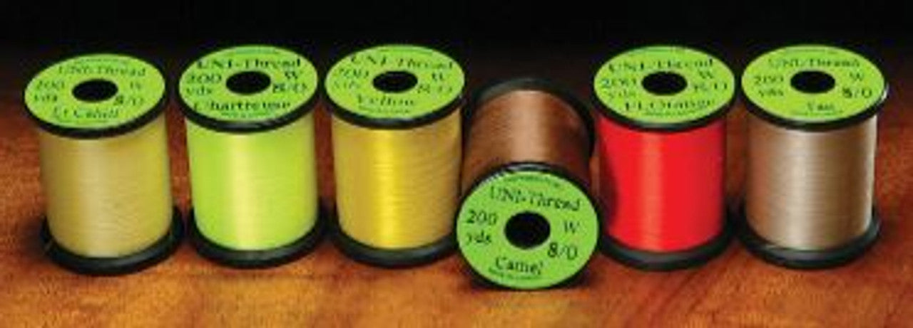 UNI-THREAD 200 YD FLY TYING THREAD – Fred's Custom Tackle Ltd.